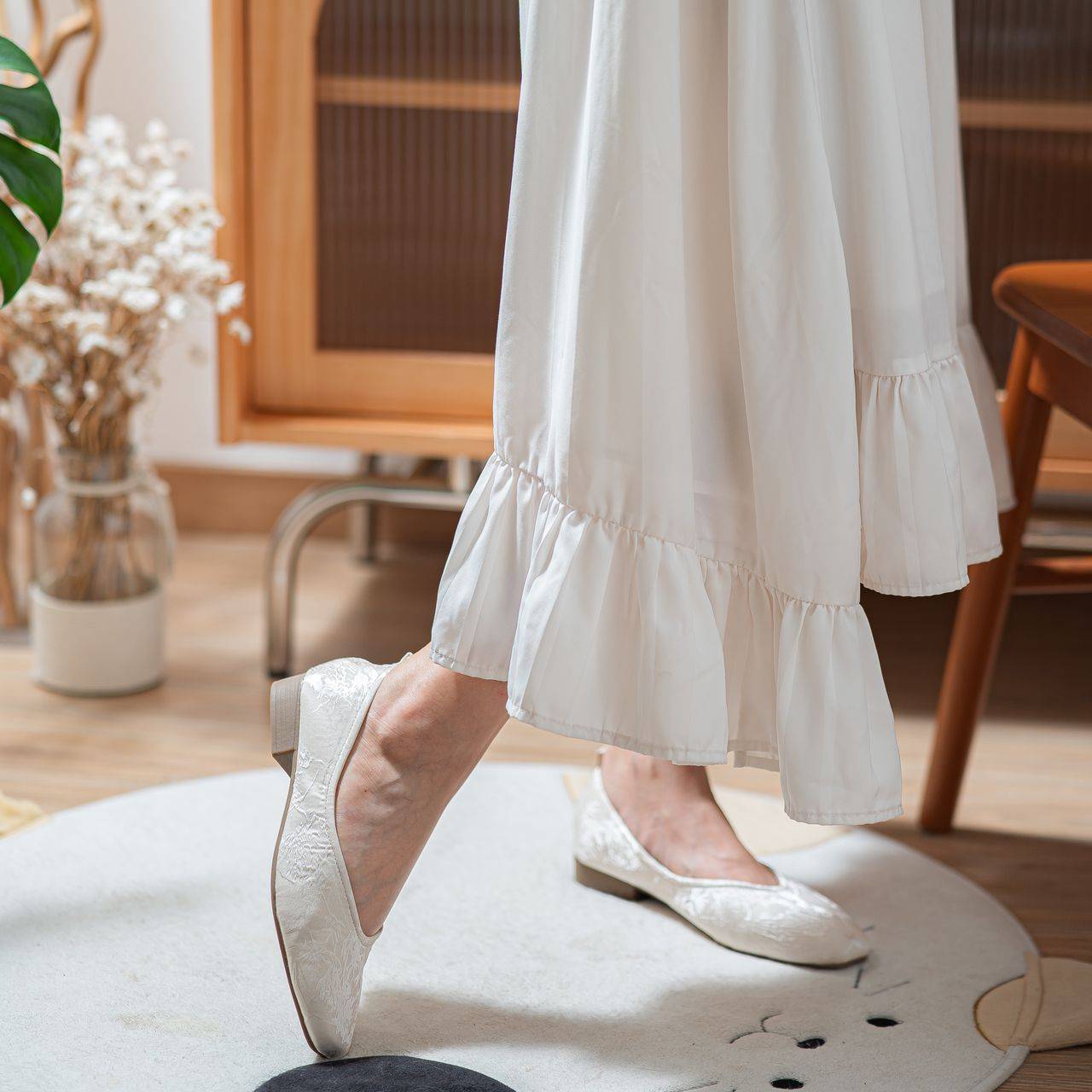 Chinoiserie Modern Block Heels 中式风款