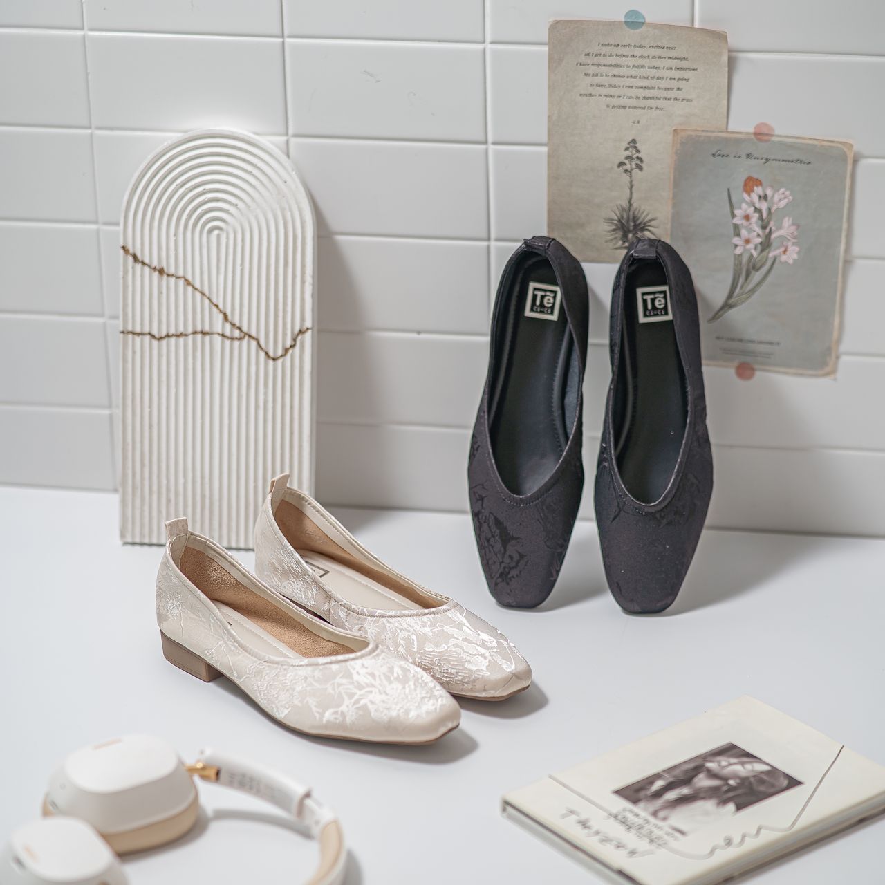Chinoiserie Modern Block Heels 中式风款